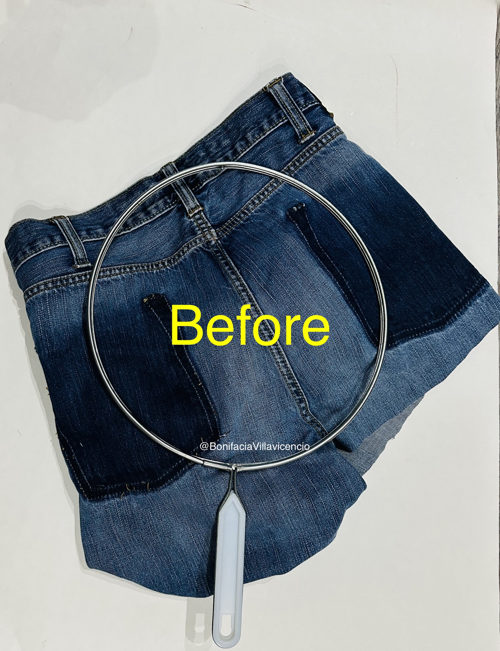 DIY Old Jeans Transformation! | Bonifacia Villavicencio